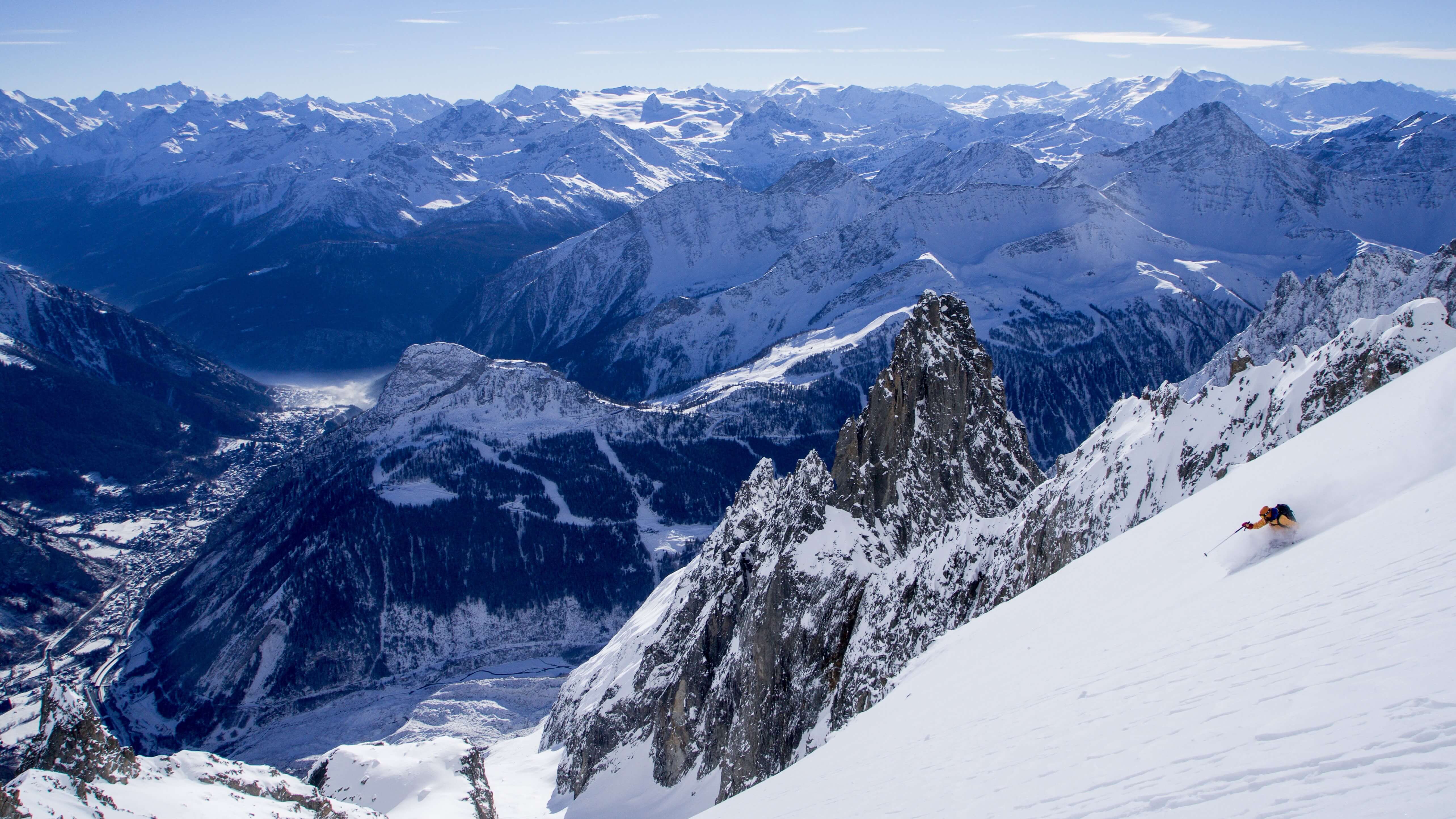 Séjours ski freeride - freerando avec guide - France et Monde
