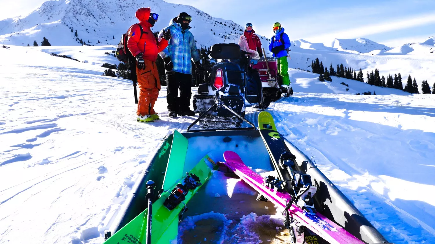 Voyage ski freeride dans la chaîne des Tian Shan - Kirghizistan